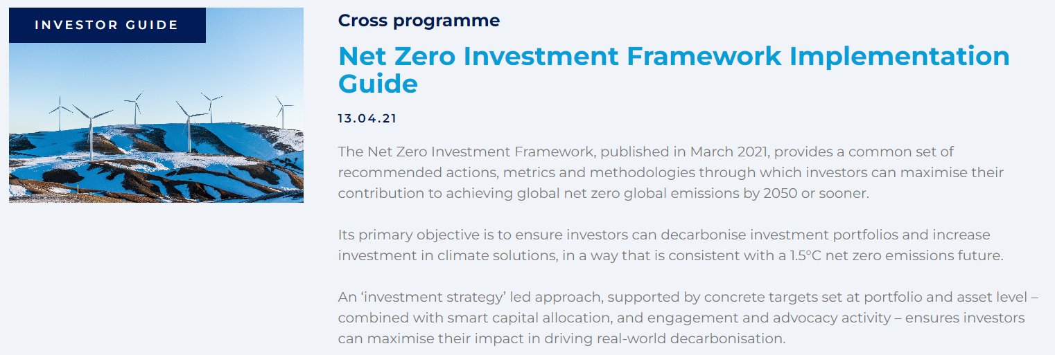 ESG & Institutional Investment